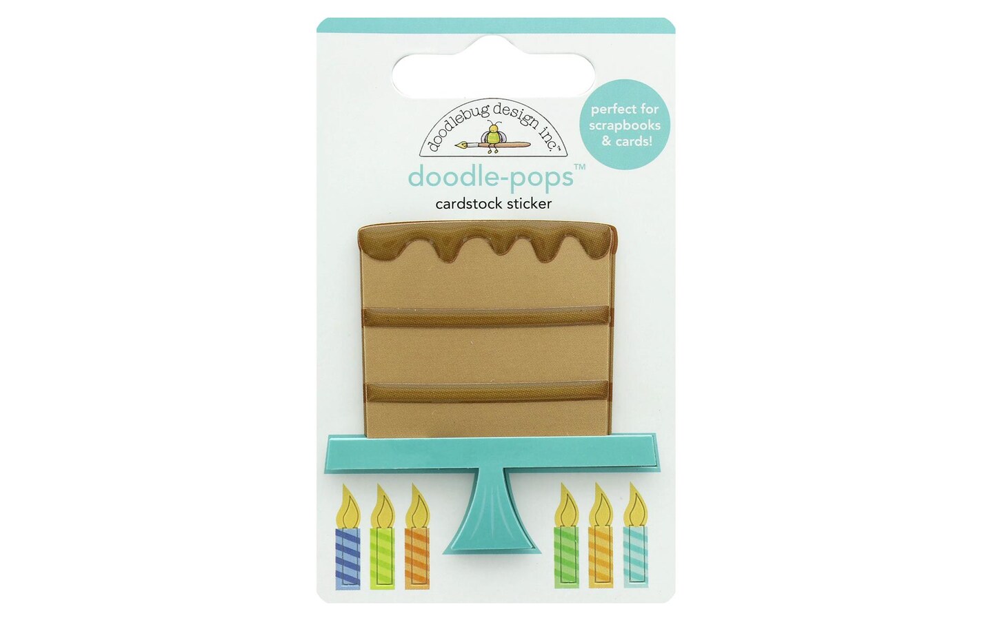 Doodlebug Party Time Doodle Pops Chocolate Cake | Michaels