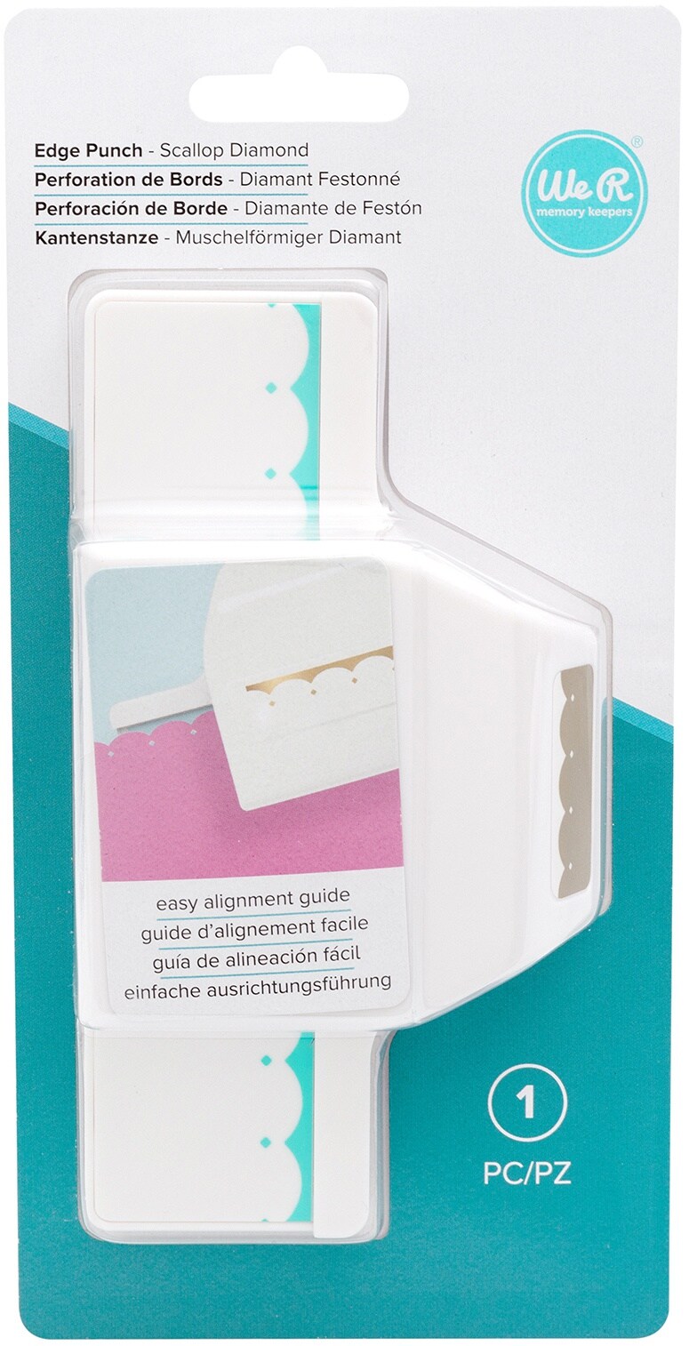 We R Memory Keepers Edge Punch-Scallop Diamond | Michaels