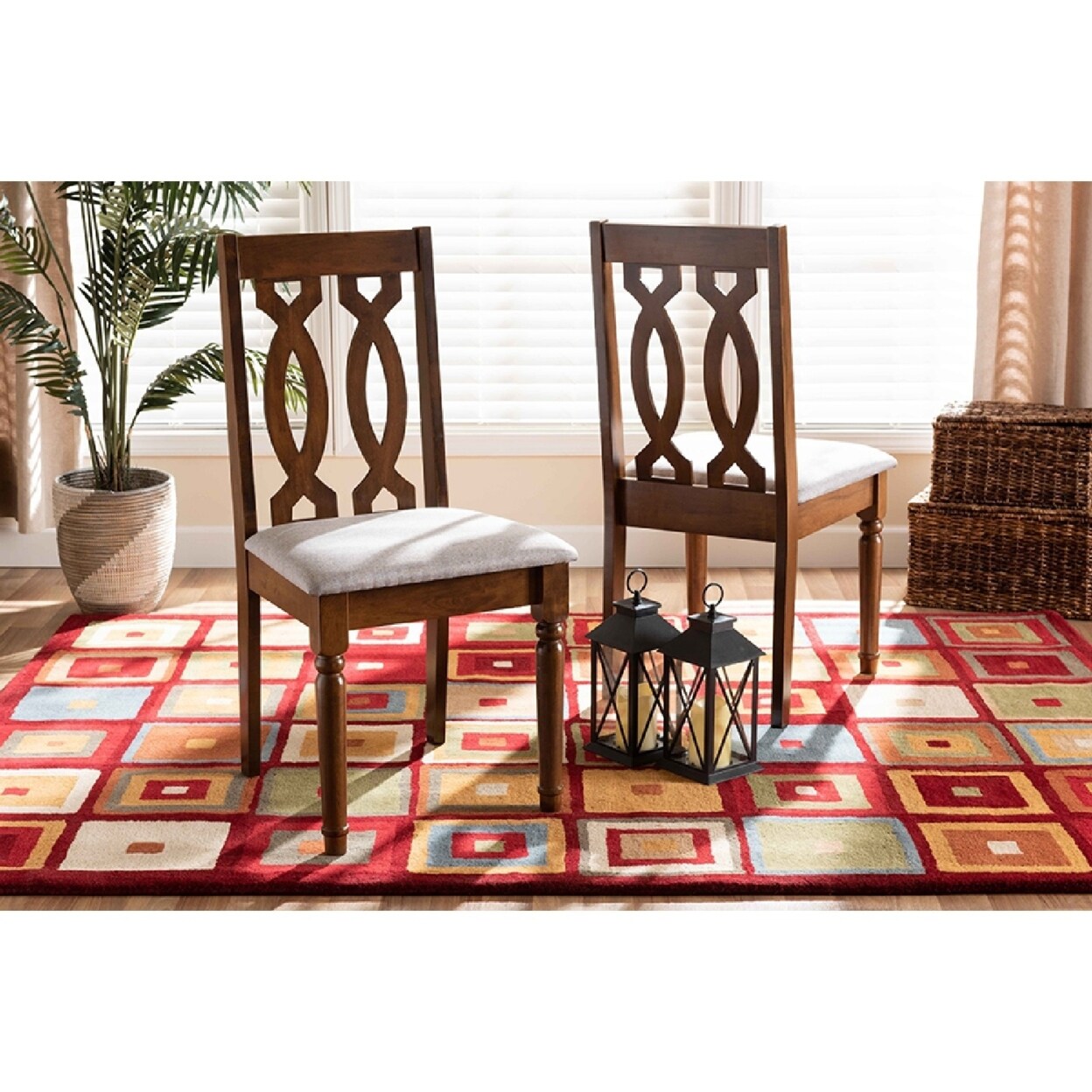 Wholesale Interiors Baxton Studio Cherese Modern and Contemporary Grey ...