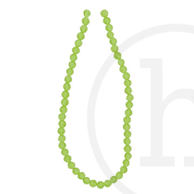 Glass Beads Faceted Round Olive | Michaels