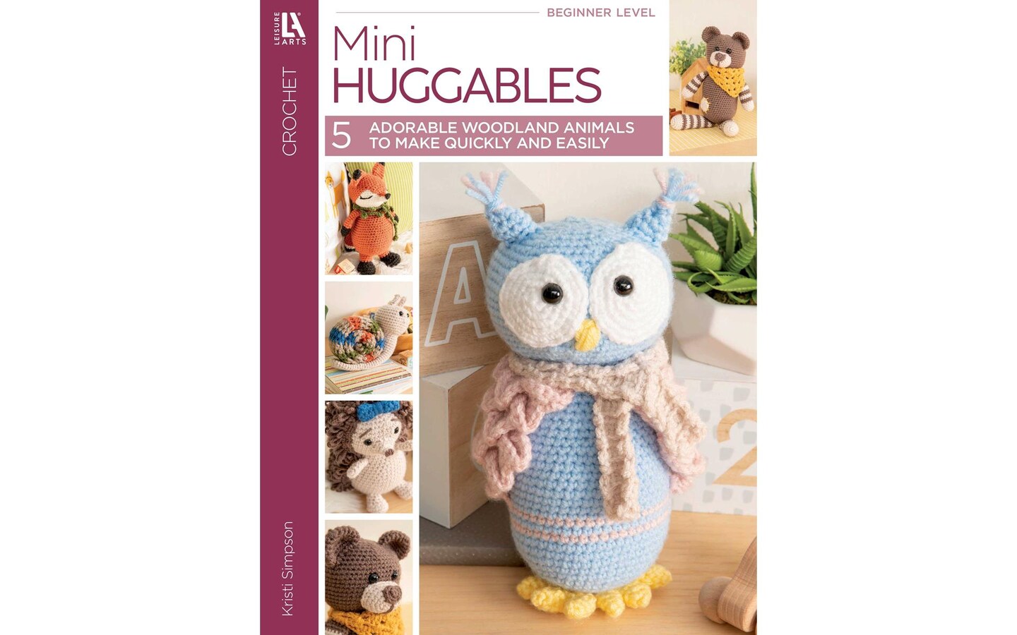 Leisure Arts Mini Huggables Crochet Book | Michaels