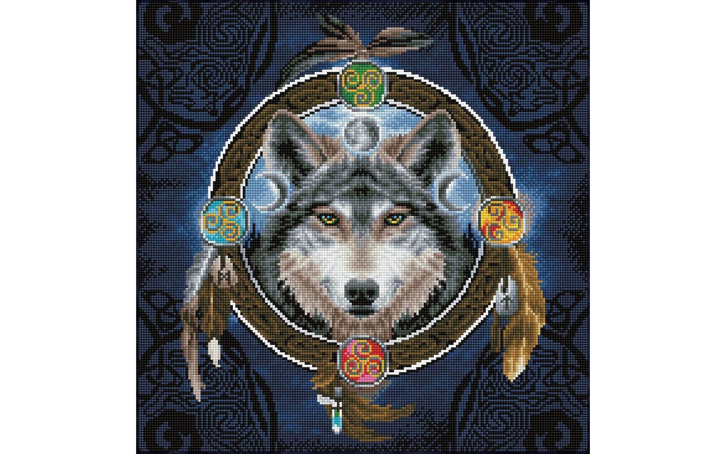 Diamond Dotz Kit Advanced Celtic Wolf Guide | Michaels