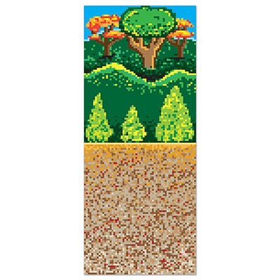 Forest 8-Bit Backdrop | Michaels