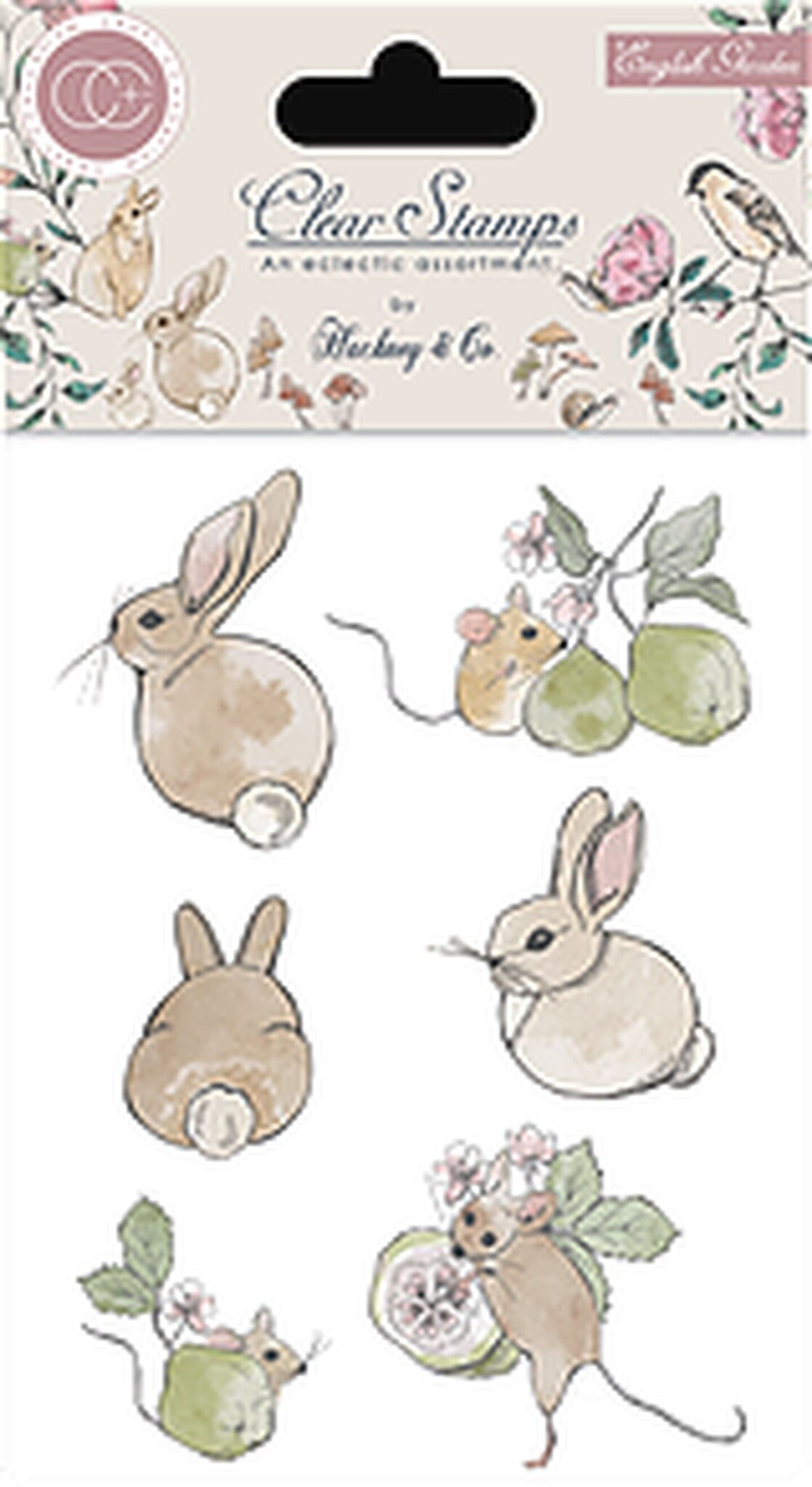 Craft Consortium English Garden - Clear Stamp Set | Michaels