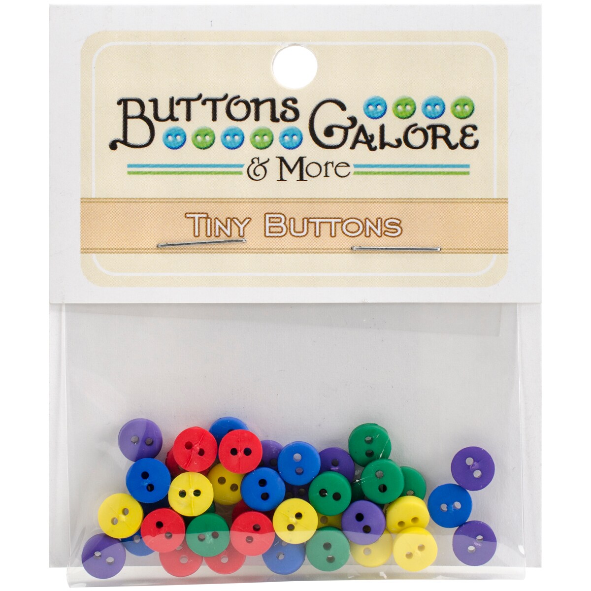 Buttons Galore Tiny Buttons-Primary | Michaels