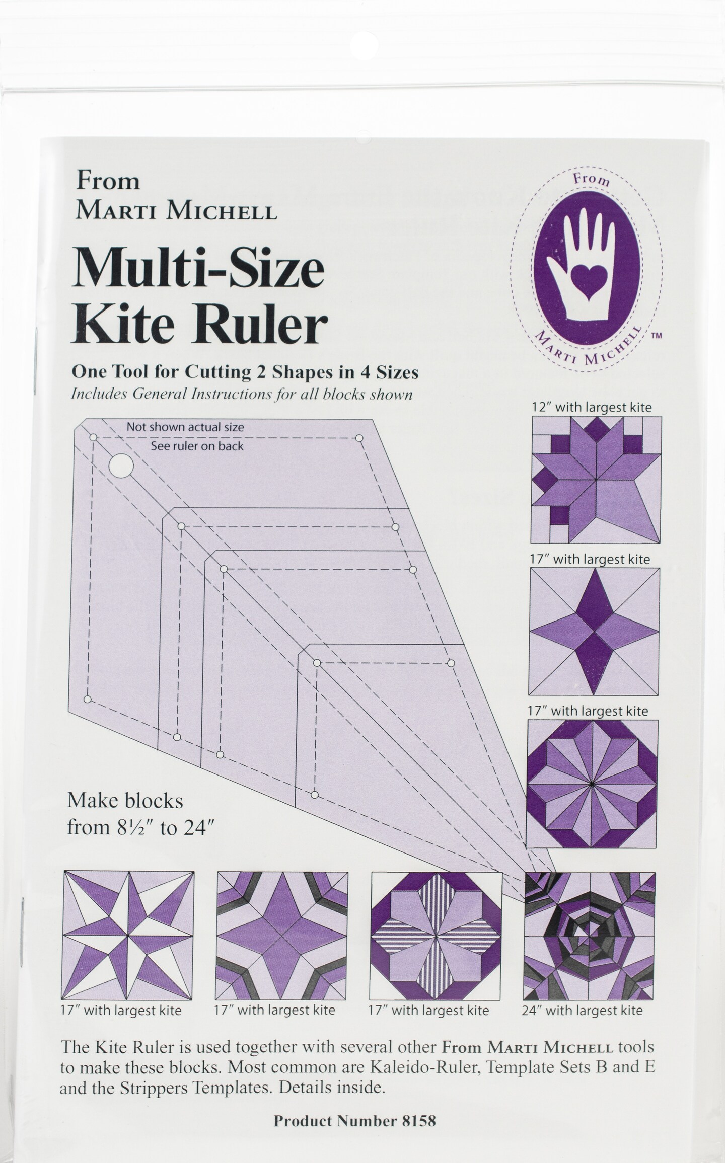 Marti Michell Multisize Kite Ruler | Michaels