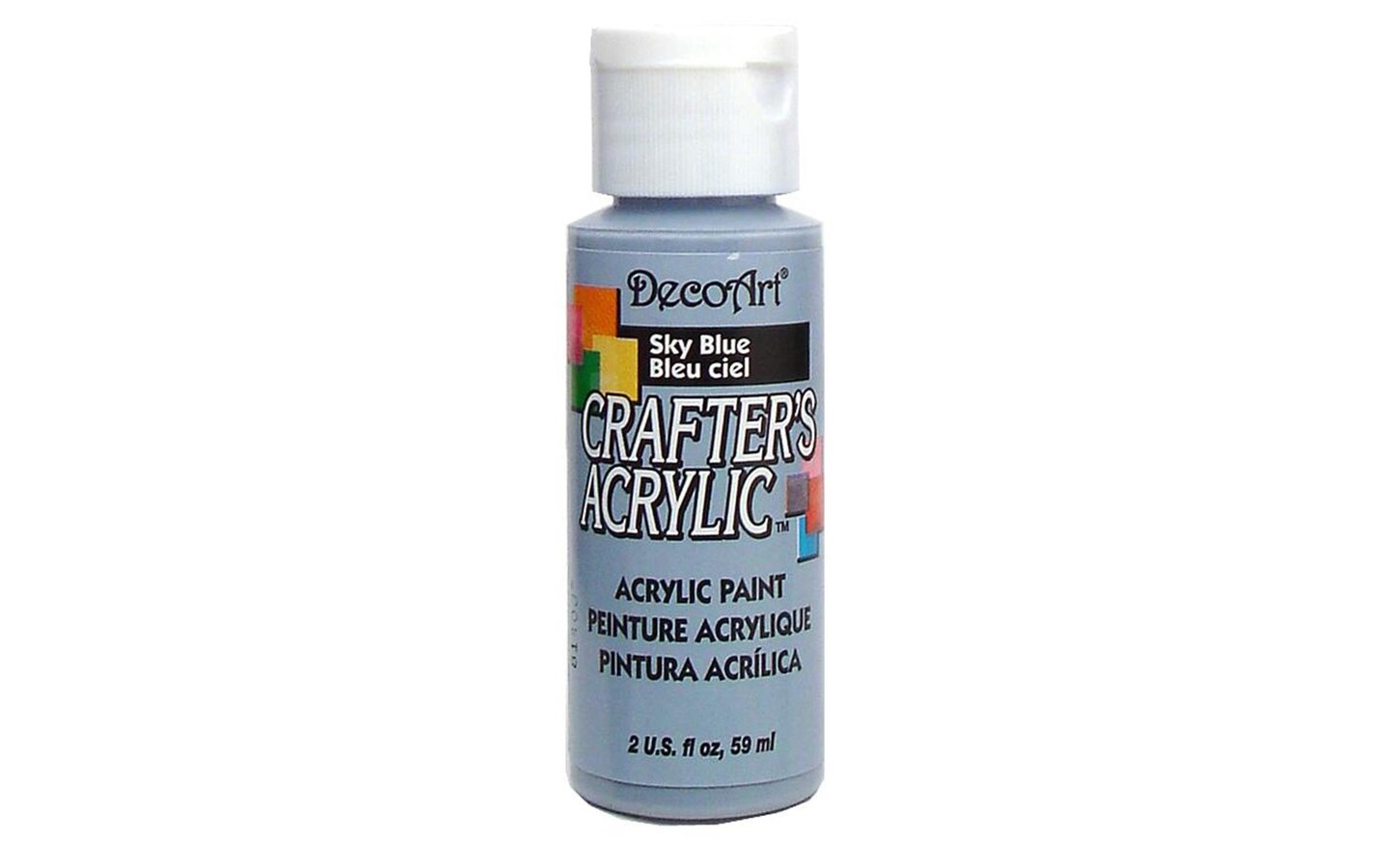 Decoart Crafter's Acrylic Paint 2oz Sky Blue | Michaels