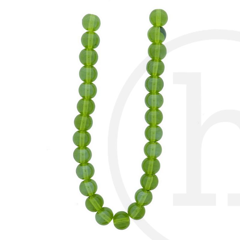 Glass Beads Round Olive | Michaels