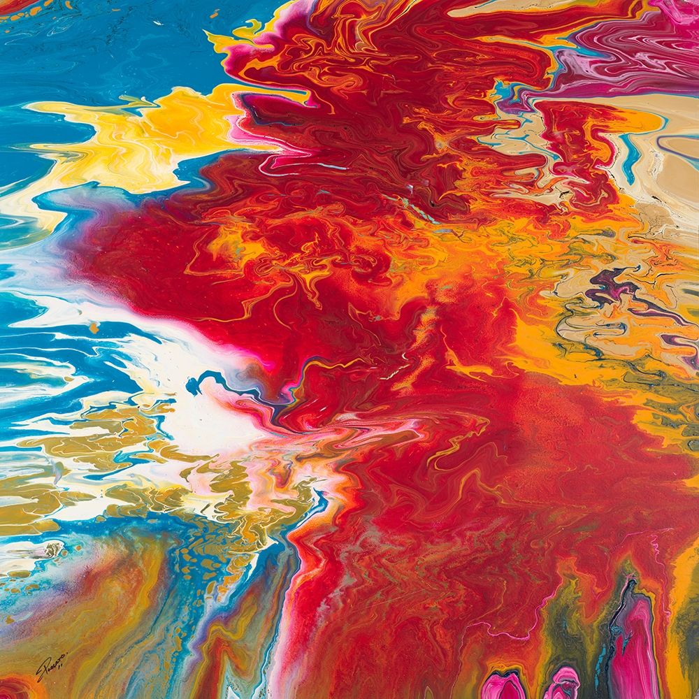 Red Blizzard Poster Print by Roberto Gonzalez # 14117K | Michaels