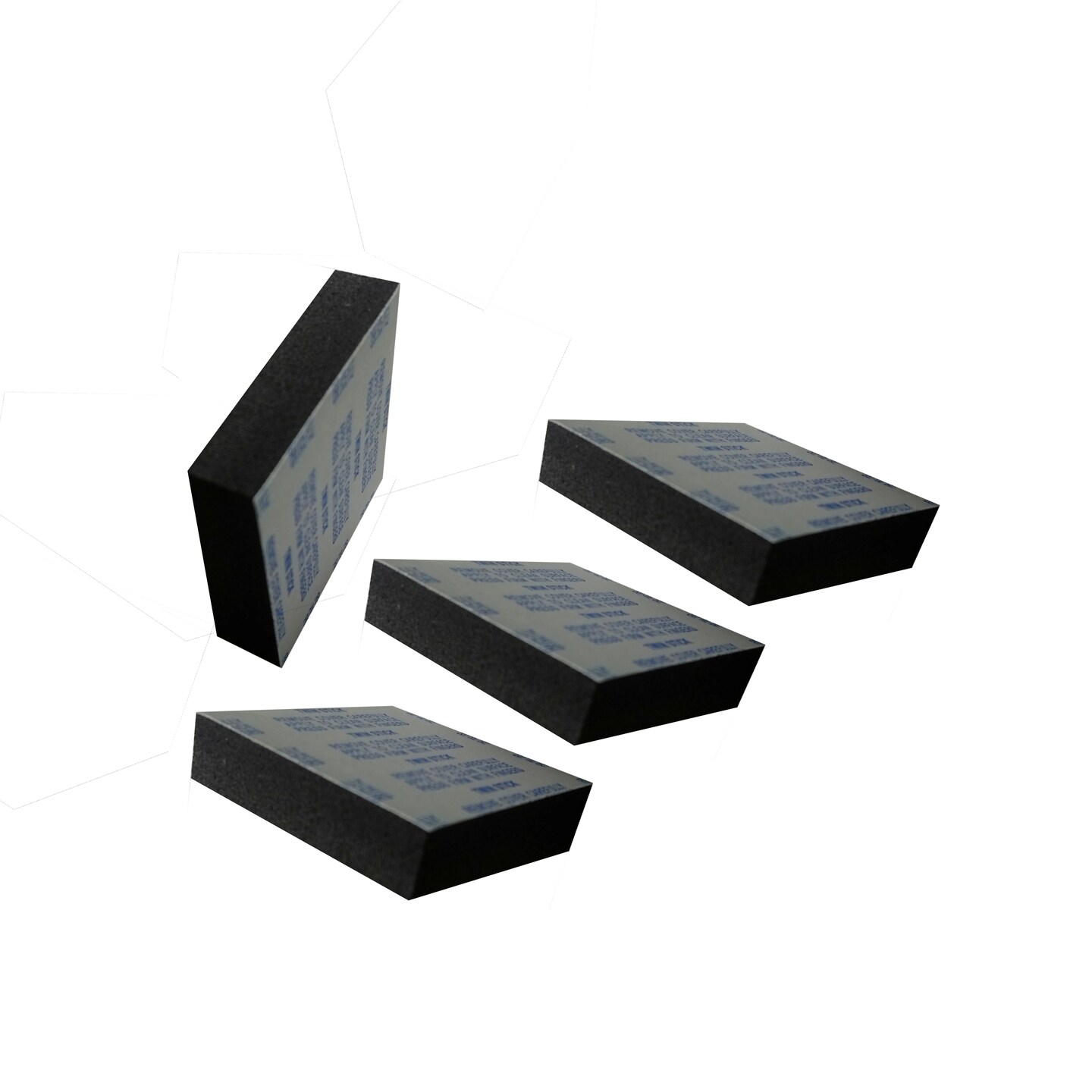 Double sided adhesive mounting blocks for hanging artwork, digital ...