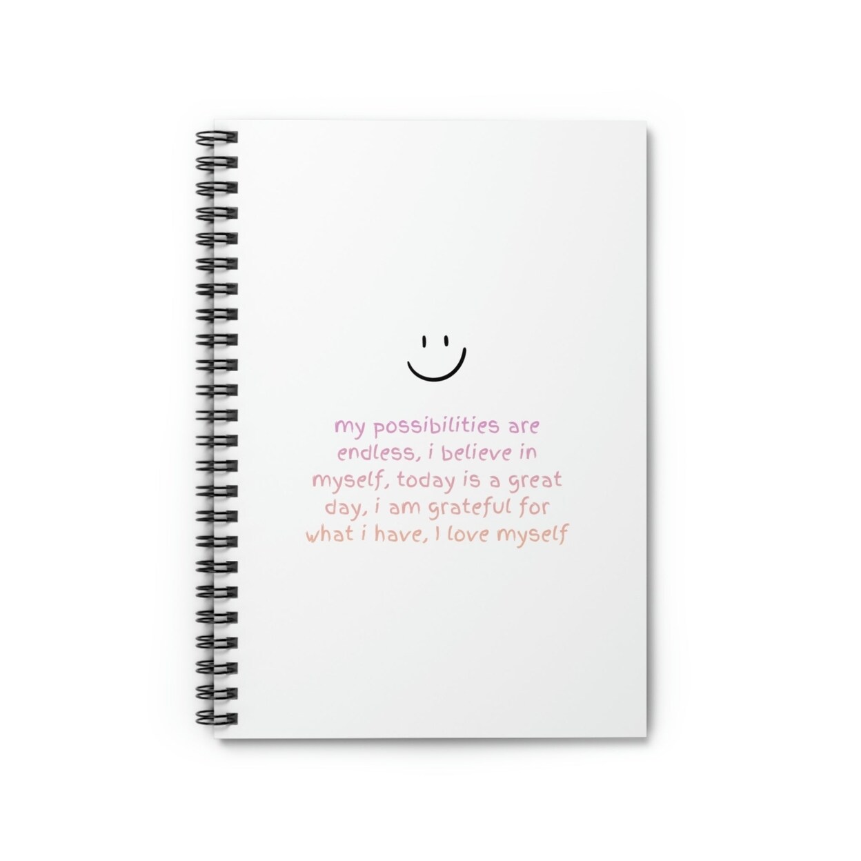 Onetify Positive Affirmations Spiral Notebook | Michaels
