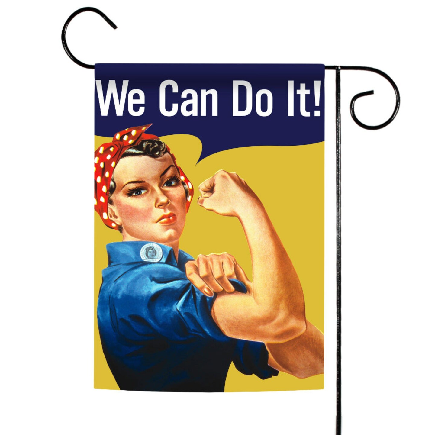 Rosie The Riveter Poster Blank