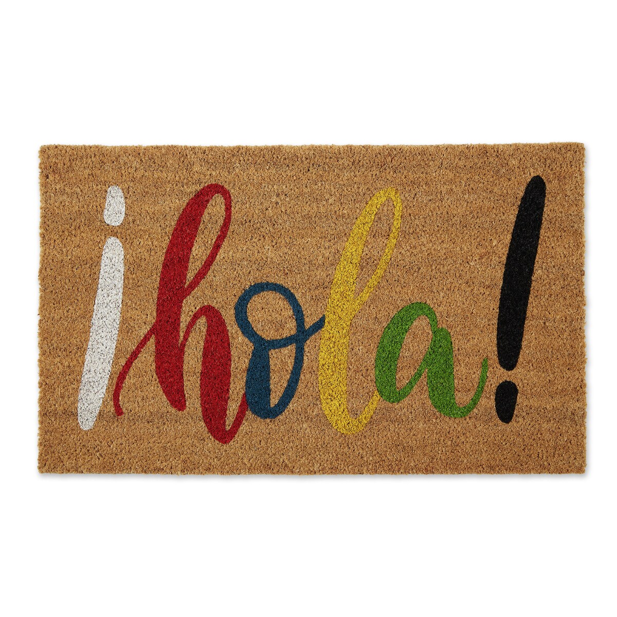 Contemporary Home Living Hola Rectangular Doormat - 18" x 30" | Michaels