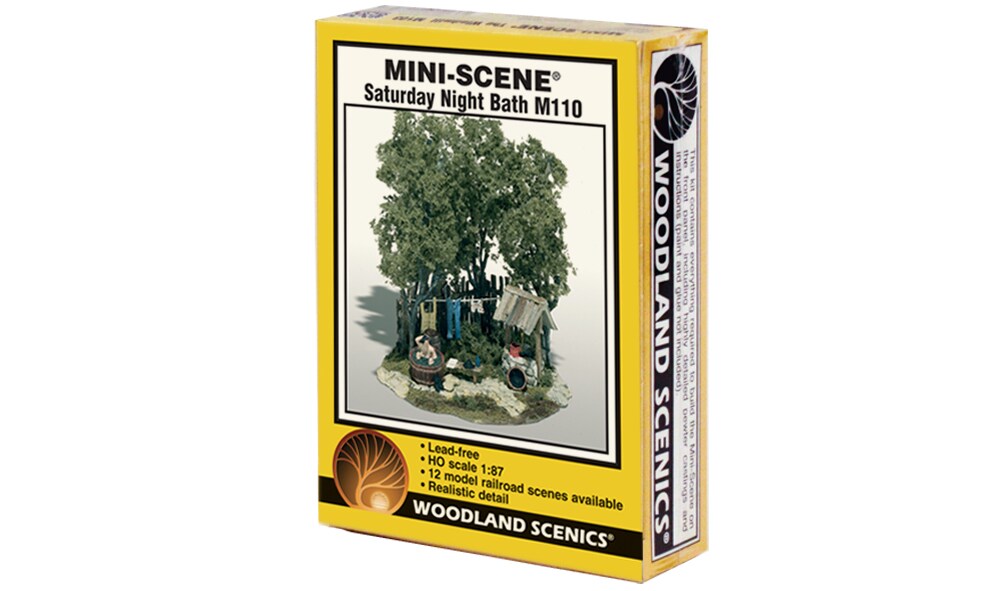 Woodland Scenics SATURDAY NIGHT BATH MINI-SCENE | Michaels