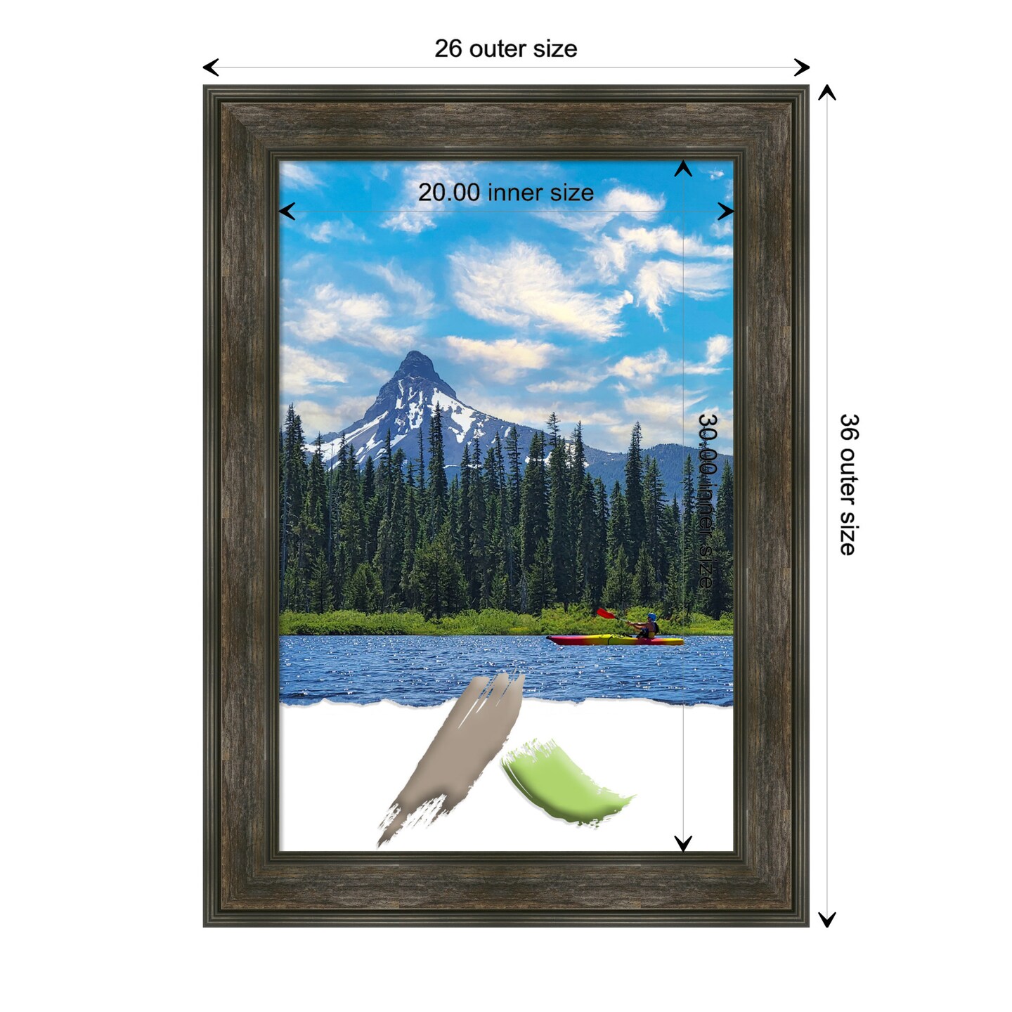 Rail Rustic Char Picture Frame, Photo Frame, Art Frame | Michaels