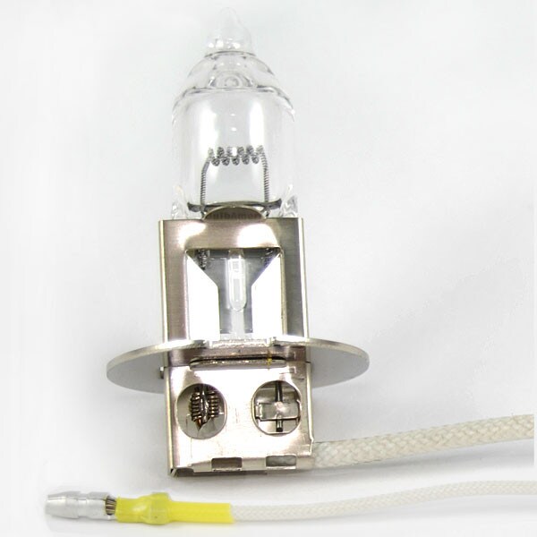 USHIO H3 - 35W 12v JA12V-35W PK22S base halogen bulb H3 w/ bullet ...