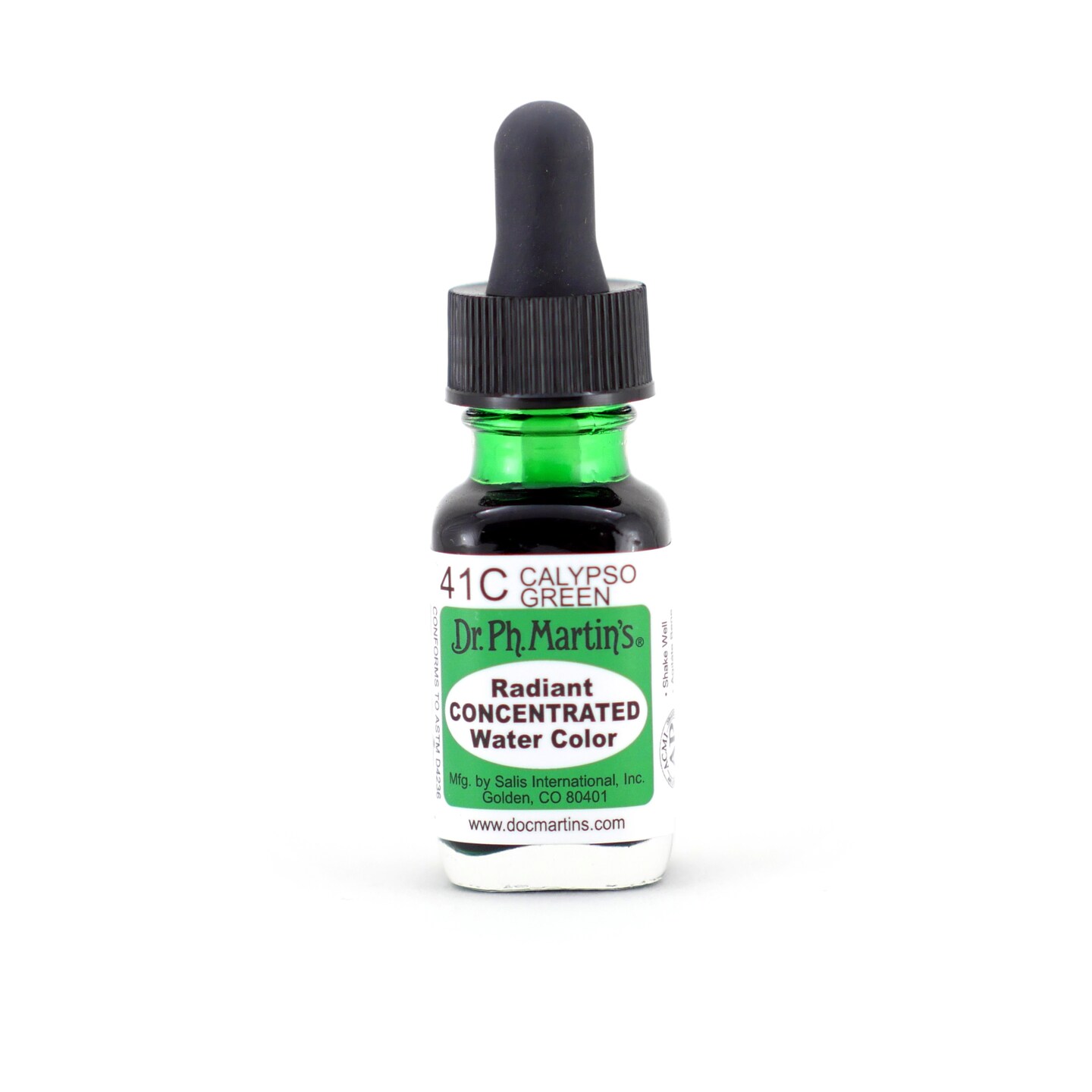 Dr. Ph. Martin's Radiant Concentrated Watercolor, 5 oz., Calypso Green ...