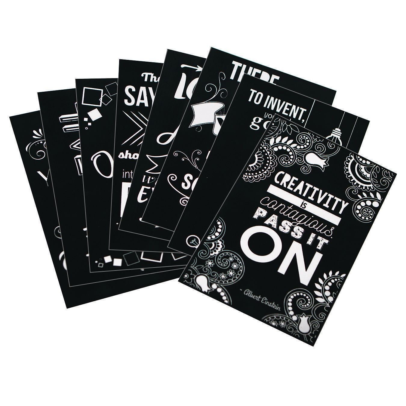 Velvet Art Maker Inspirational Posters (Set of 8), Count: 8 | Michaels
