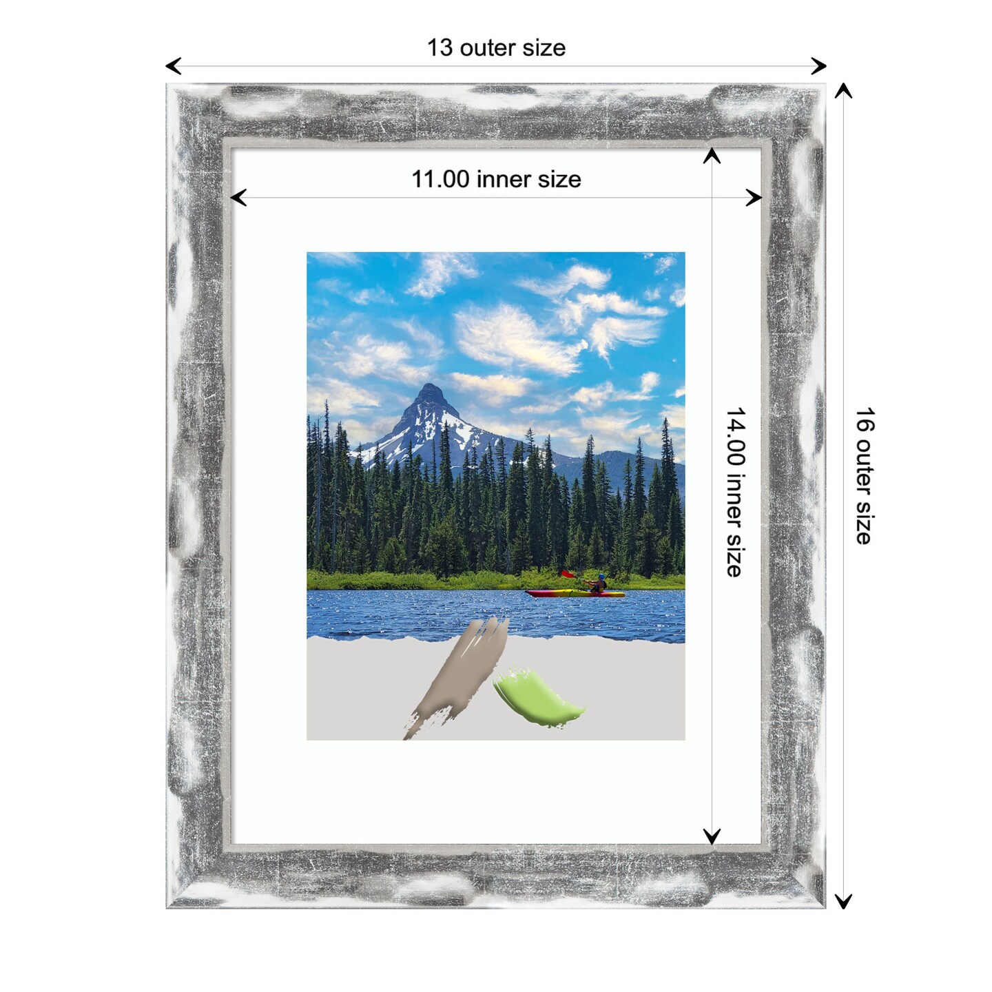 Scratched Wave Chrome Picture Frame, Photo Frame, Art Frame | Michaels