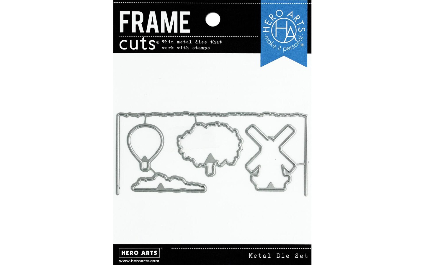 Hero Arts Die Frame Cuts Color Layer Tulip Field | Michaels