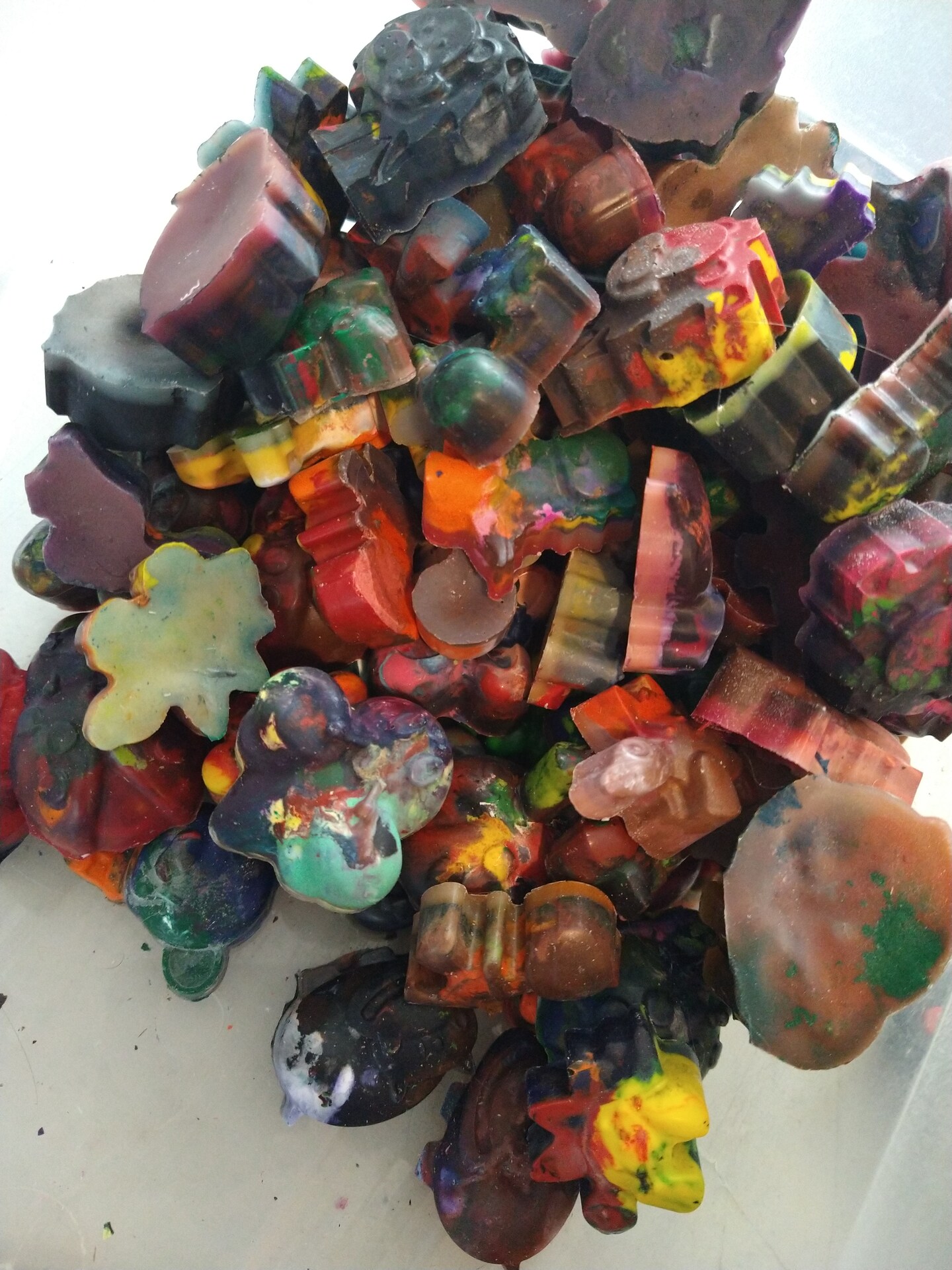 Recycled Shaped Crayons Dinosaur Safari Garden Ladybug Lion ...