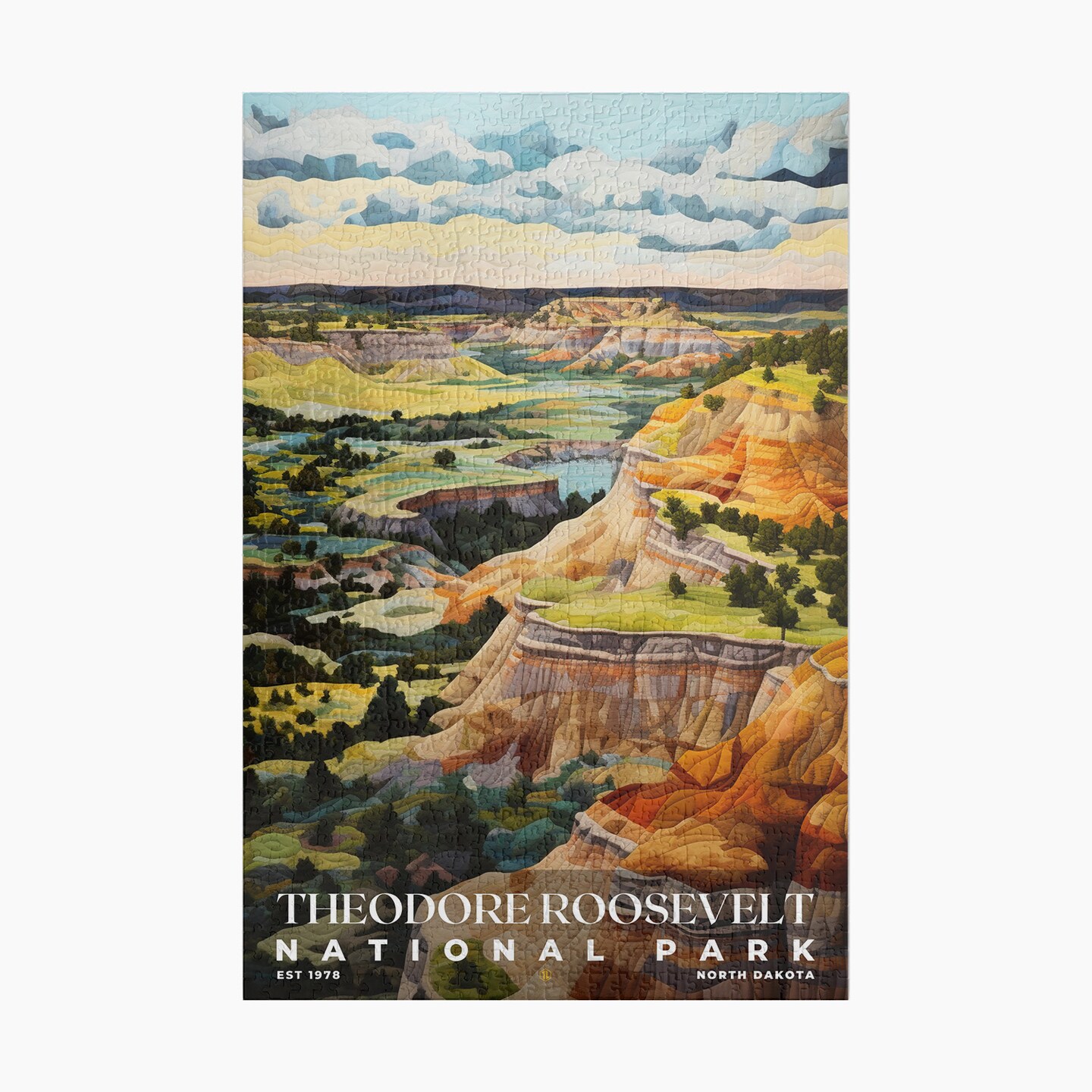 Theodore Roosevelt National Park Jigsaw Puzzle, Family Game, Holiday ...