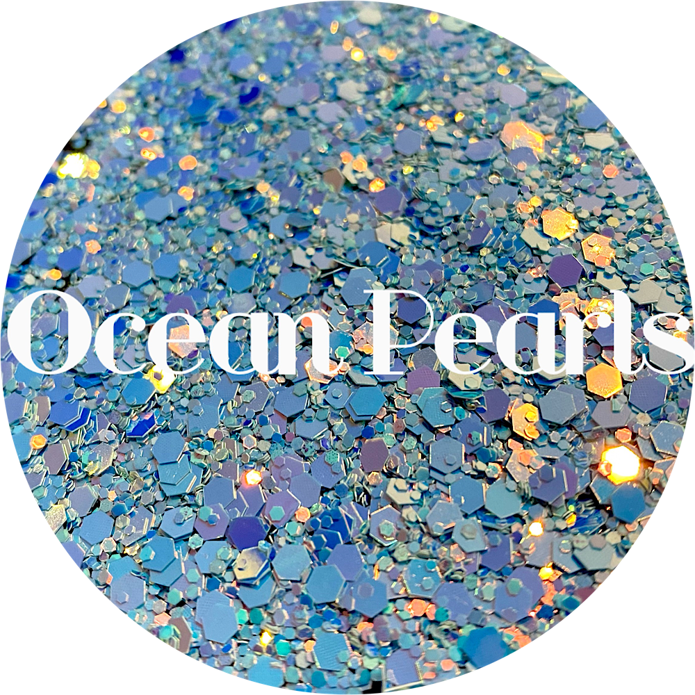 Polyester Glitter - Ocean Pearls by Glitter Heart Co.™ | Michaels