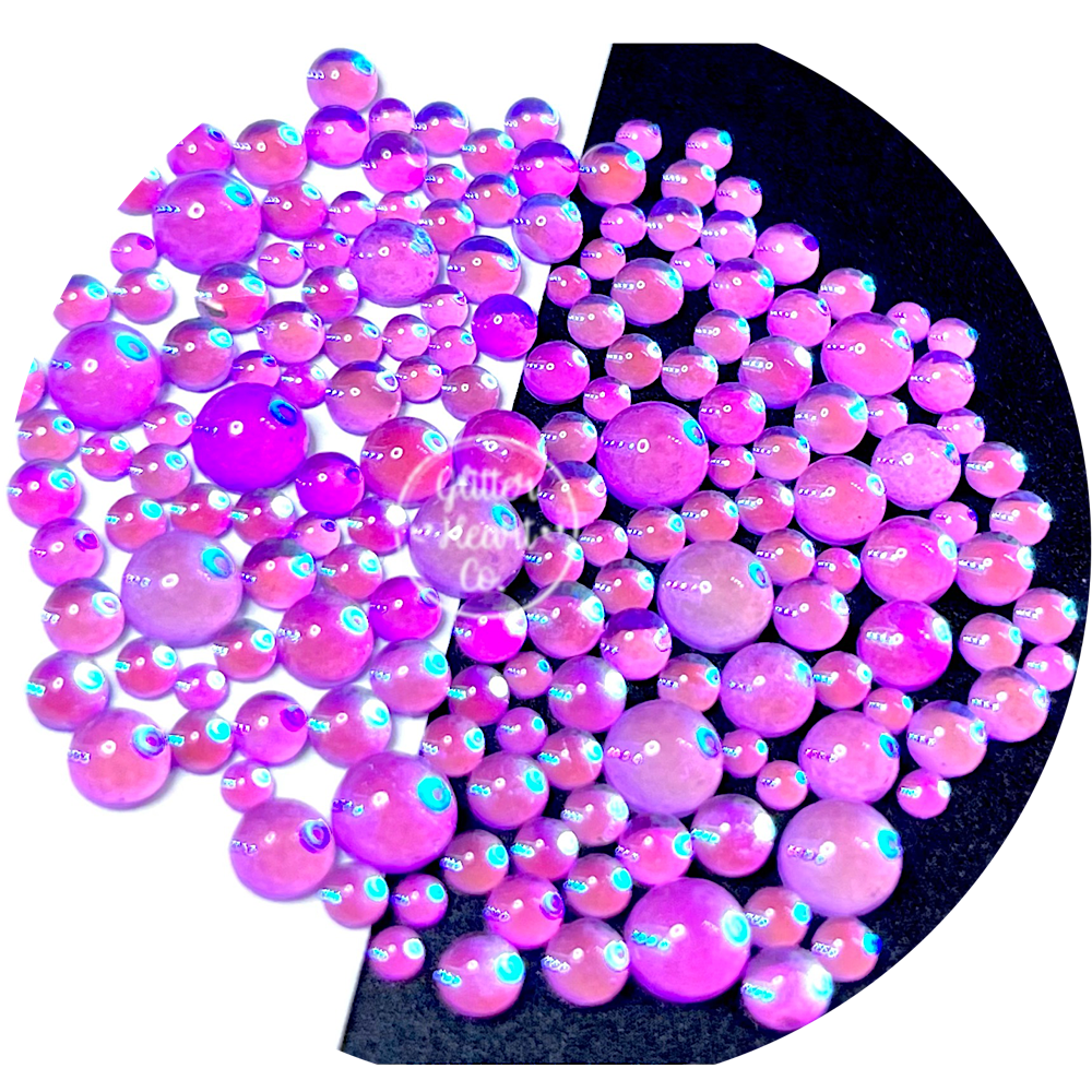 Glass Mermaid Tear Rhinestones - Shimmering Tailfin by Glitter Heart Co ...