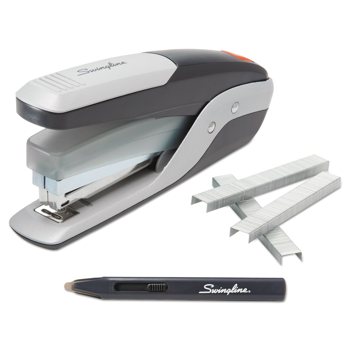 Swingline Quick Touch Stapler Value Pack 28-Sheet Capacity Black/Silver ...