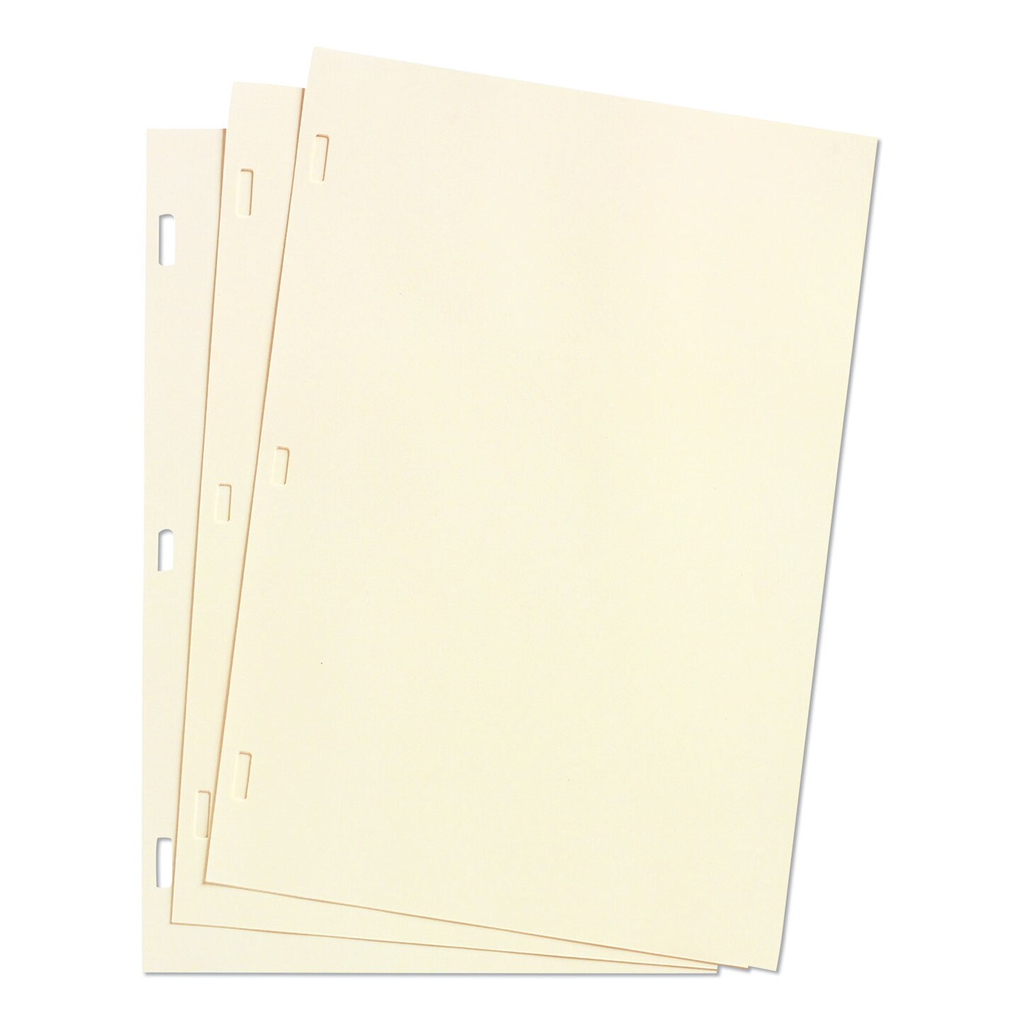 Wilson Jones Looseleaf Minute Book Ledger Sheets Ivory Linen 11 x 8-1/2 ...