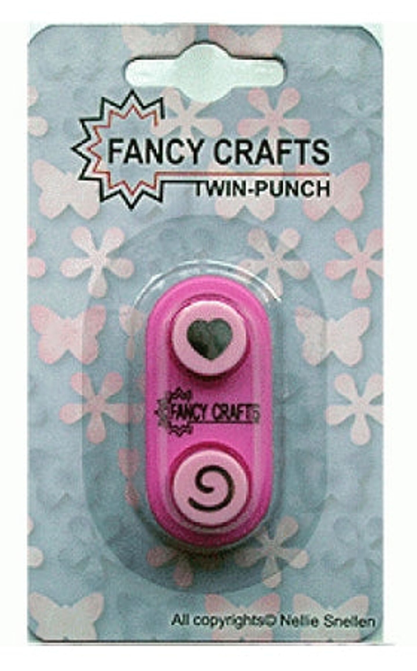 Nellie's Choice Mini Twin Punch - swirl/heart | Michaels