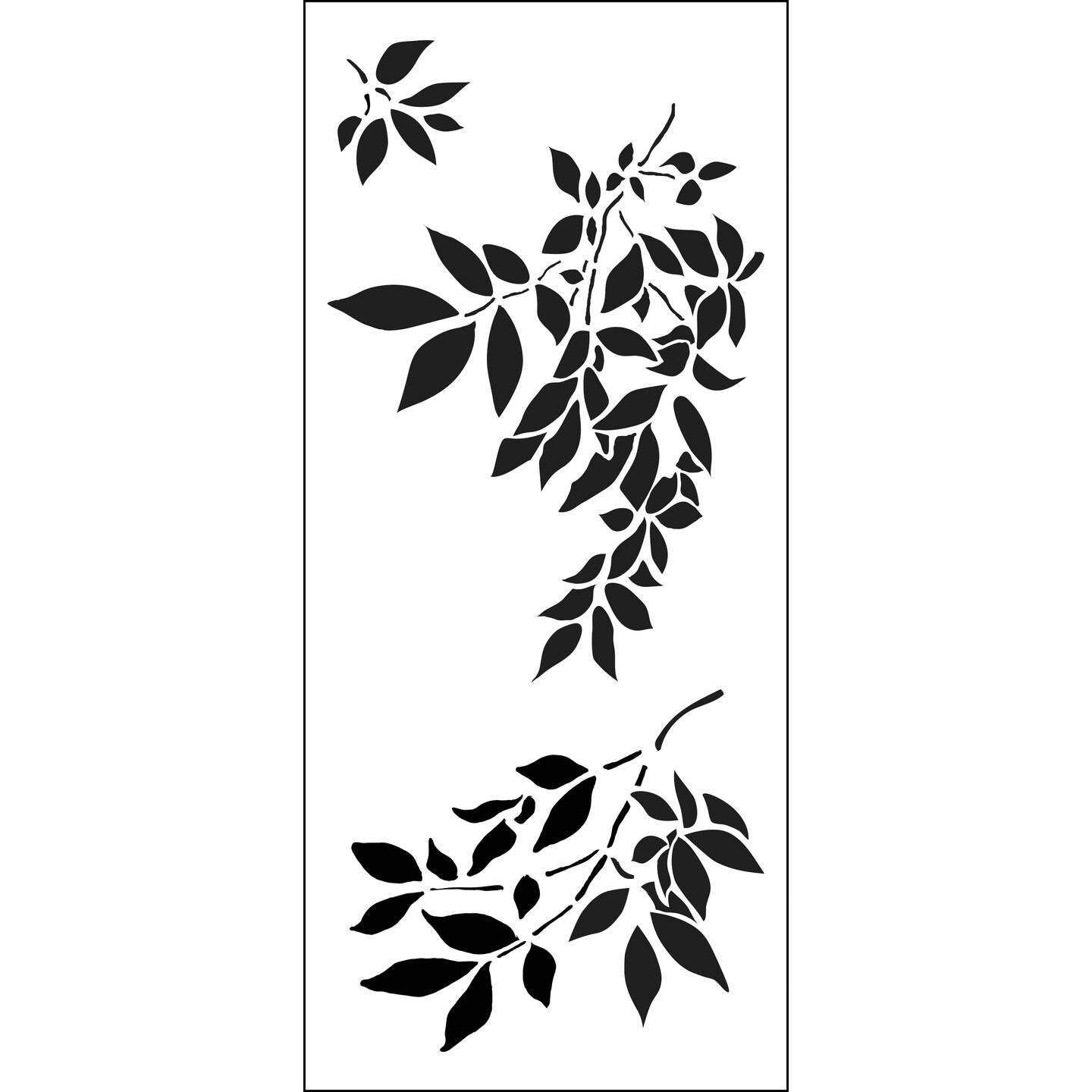 Crafter's Workshop Stencil, Slimline, 4" x 9", Gentle Heather | Michaels