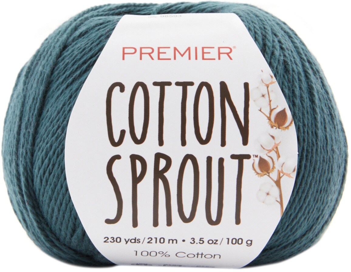 Premier Yarns Cotton Sprout Yarn-Hunter Green | Michaels