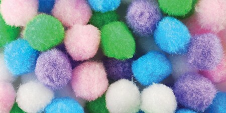 Krafty Kids Pom-Poms .75" 100/Pkg | Michaels