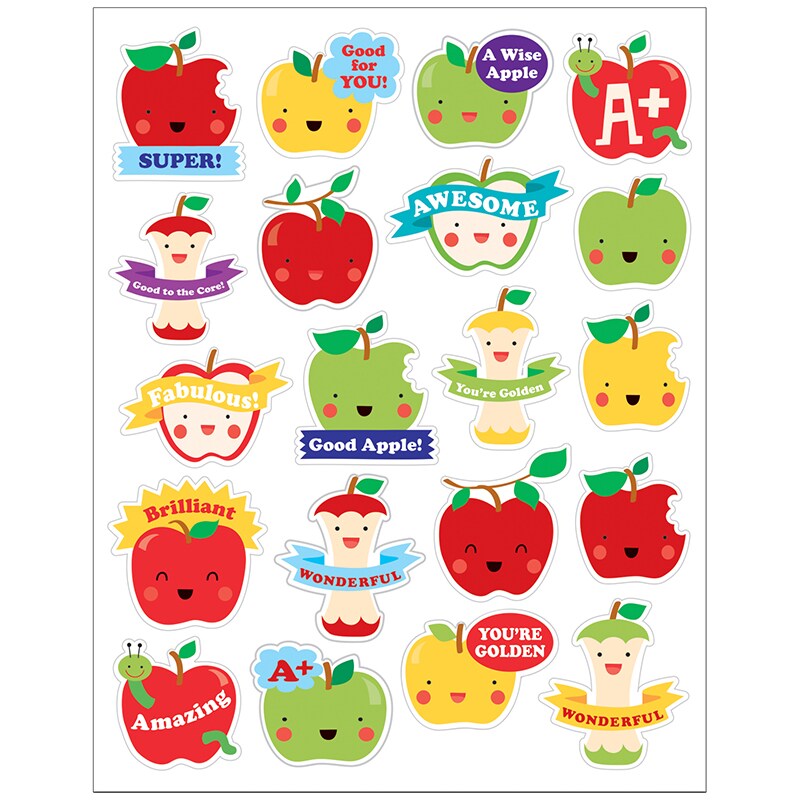 Apple Scented Stickers, Pack of 80, Count: 1, Model: 650947 | Michaels