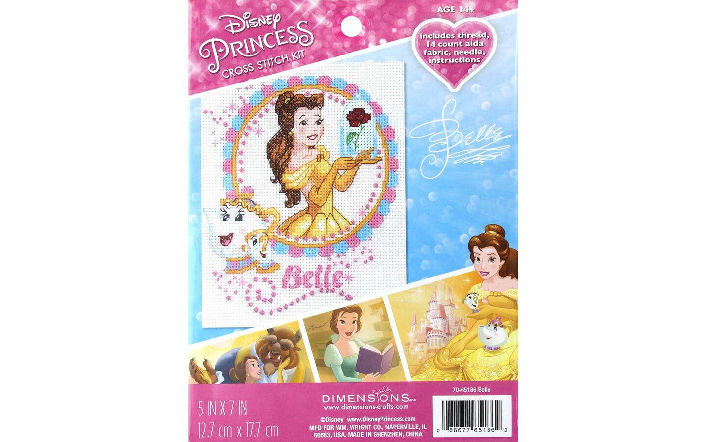 Dimensions Cross Stitch Kit 5x7 Belle | Michaels