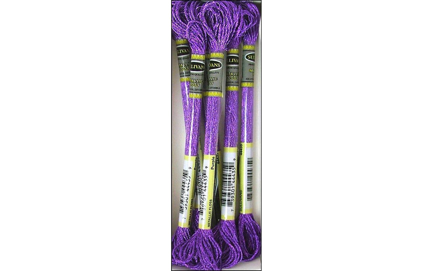 Sullivans Emb Floss 8.7yd Met Purple | Michaels