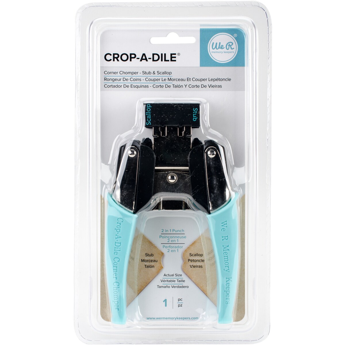 Crop-A-Dile Corner Chomper Tool-Stub & Scallop | Michaels