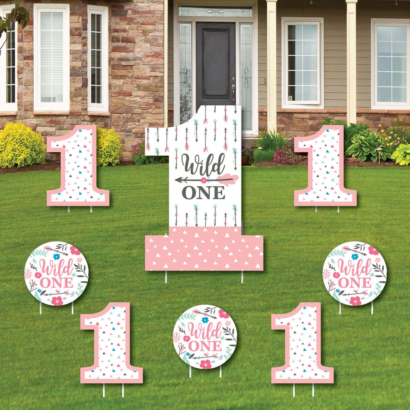 Big Dot of Happiness She's a Wild One - Yard Sign and Outdoor Lawn ...