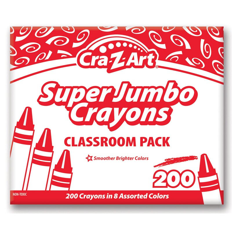 Super Jumbo Crayon Classroom Pack, 200 Count | Michaels