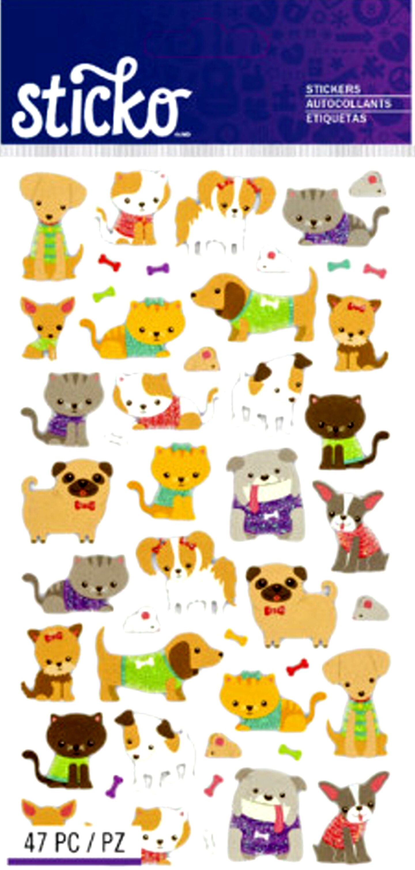 Sticko Tiny Cats & Dogs Stickers | Michaels