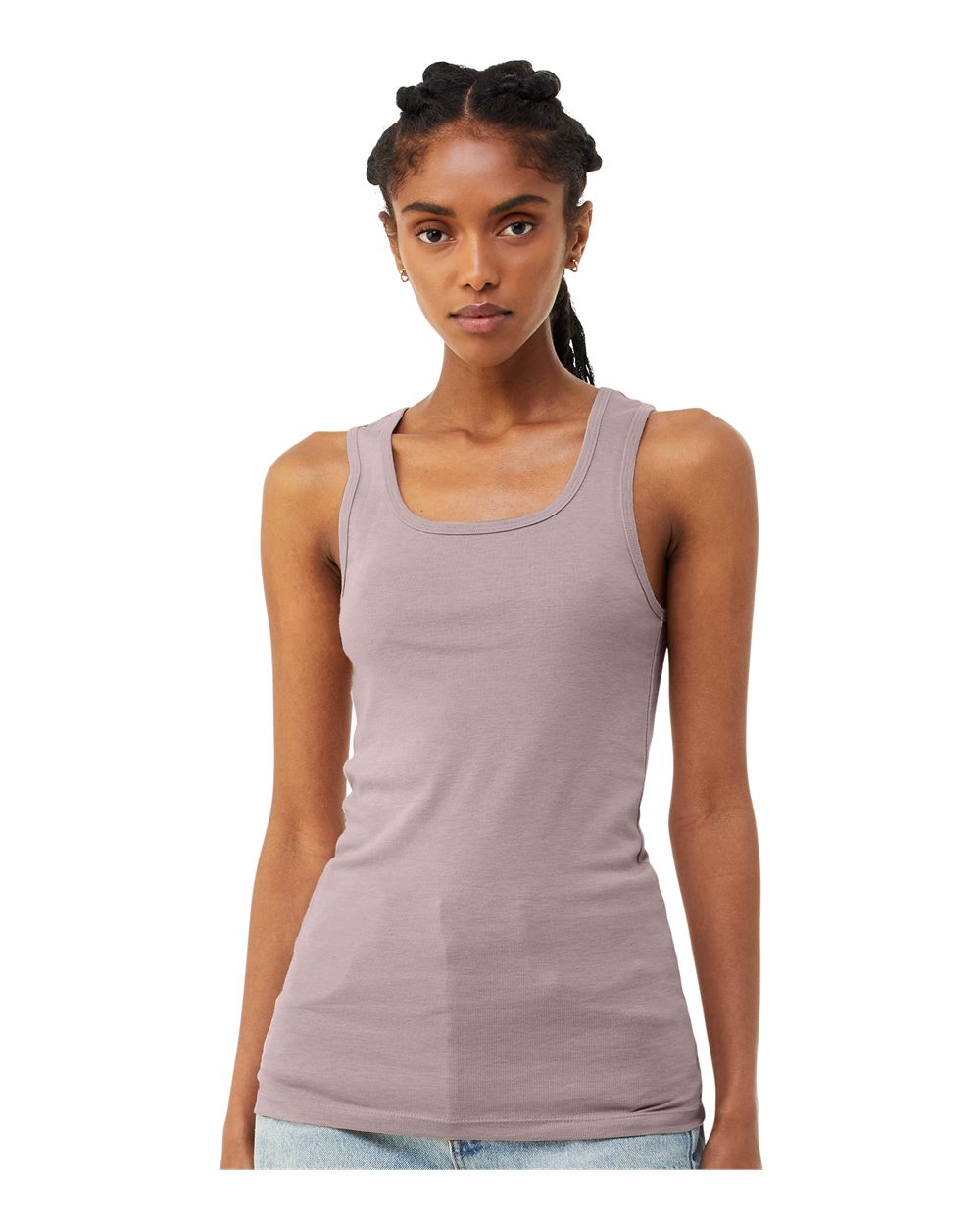 BELLA + CANVAS® Micro Rib Slim Fit Sleeveless Tank For Women's | Michaels