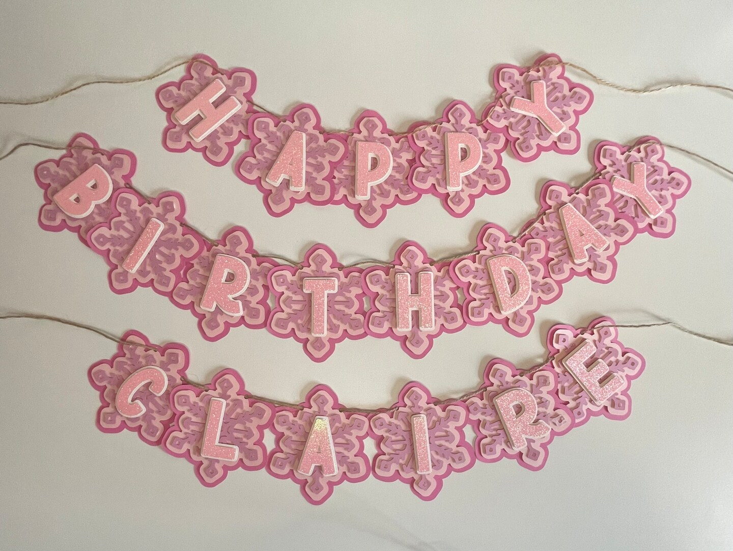 Custom Frozen Inspired Birthday Banner, Elsa Themed Birthday, Frozen ...