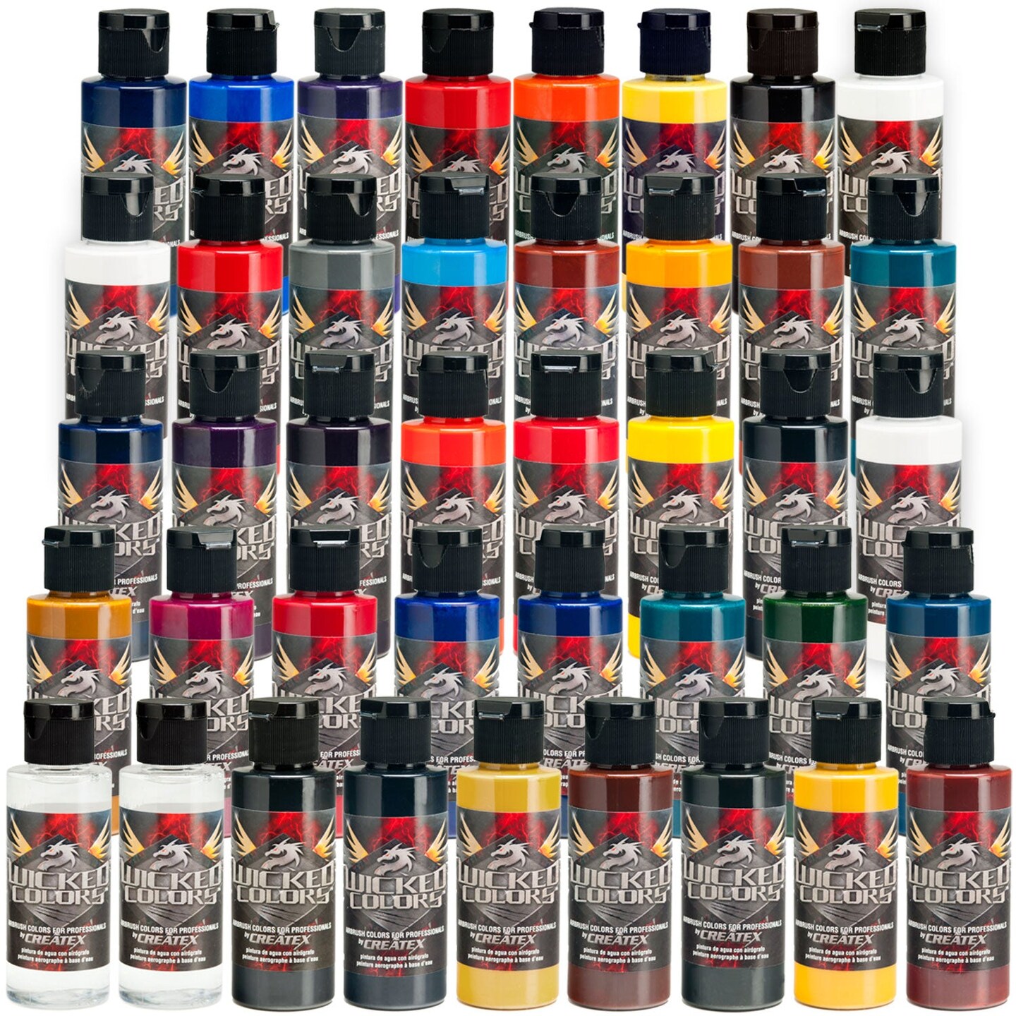All 39 Wicked Colors Airbrush Paint Set, 2 oz. Bottles | Michaels