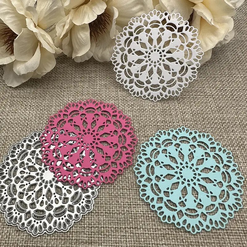 Metal Round Fancy Doily Die | Michaels