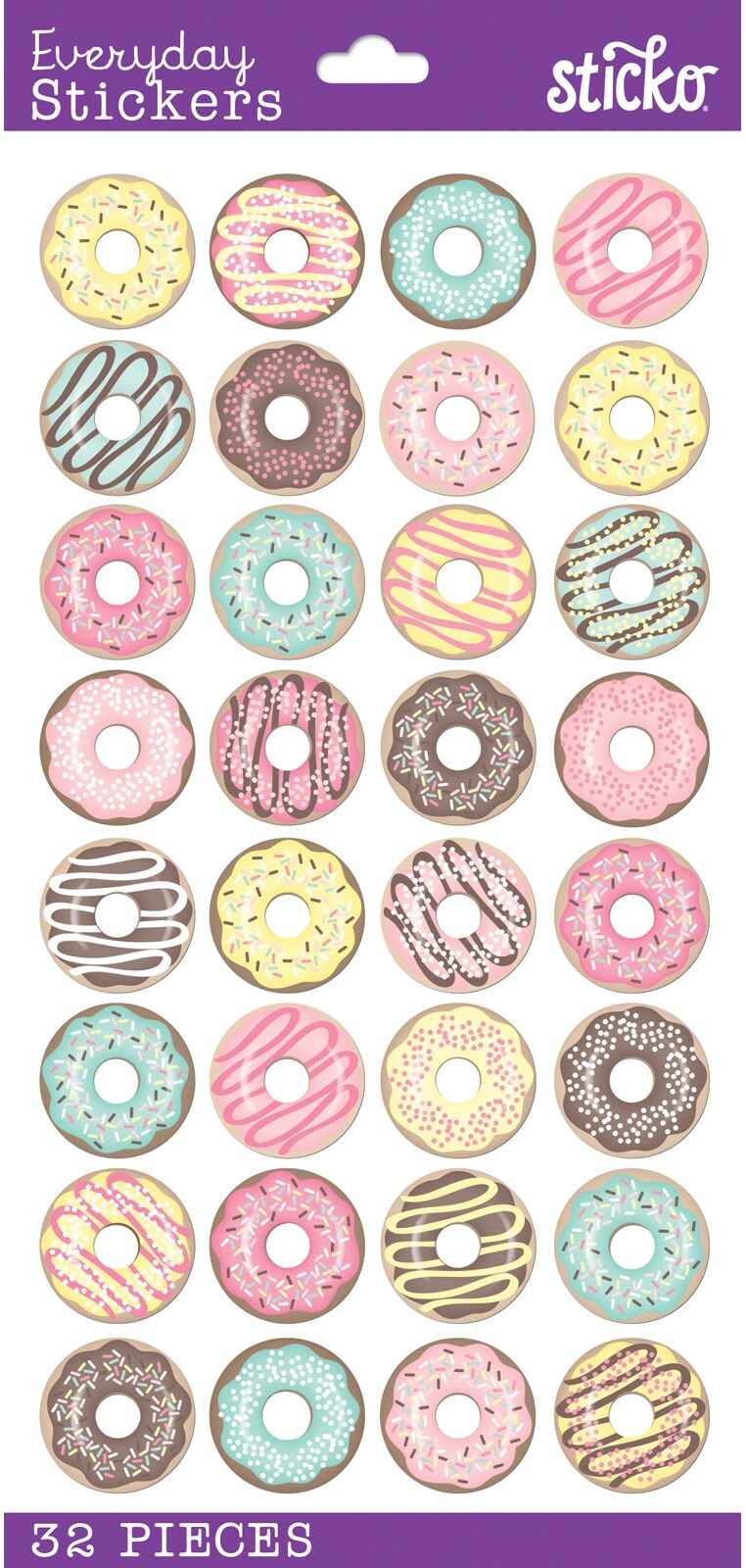 Sticko Tiny Stickers-Mini Donuts | Michaels