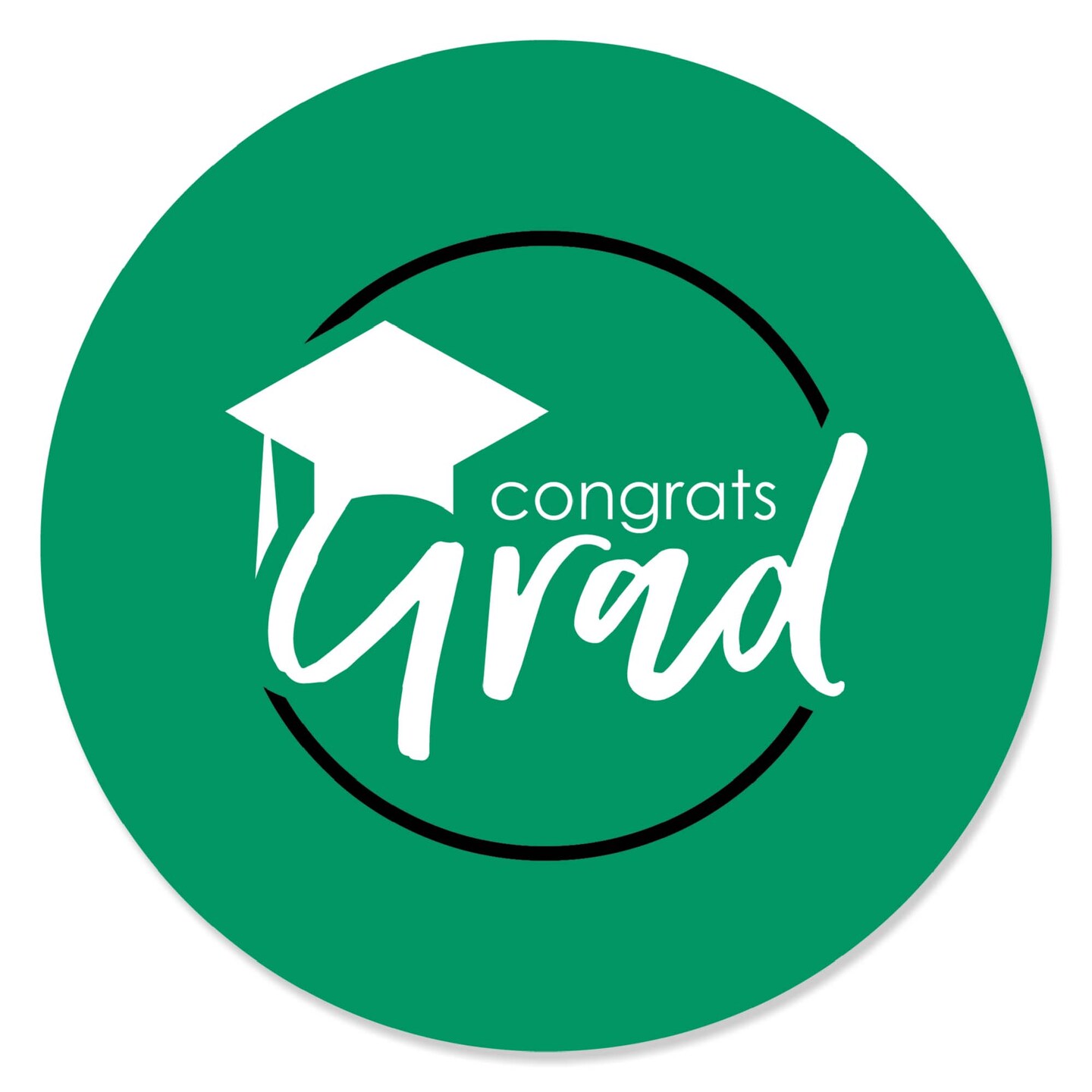 Big Dot of Happiness Green Grad - Best is Yet to Come - Green ...