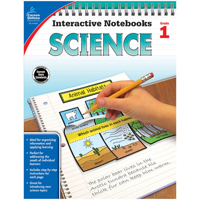 Interactive Notebooks: Science Resource Book, Grade 1 | Michaels