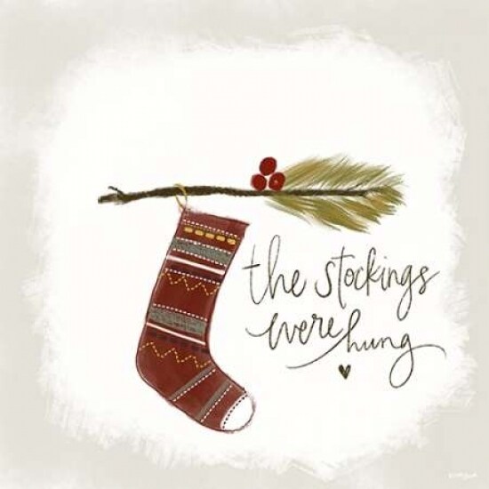 The Stockings Were Hung Poster Print by Katie Doucette - Item ...