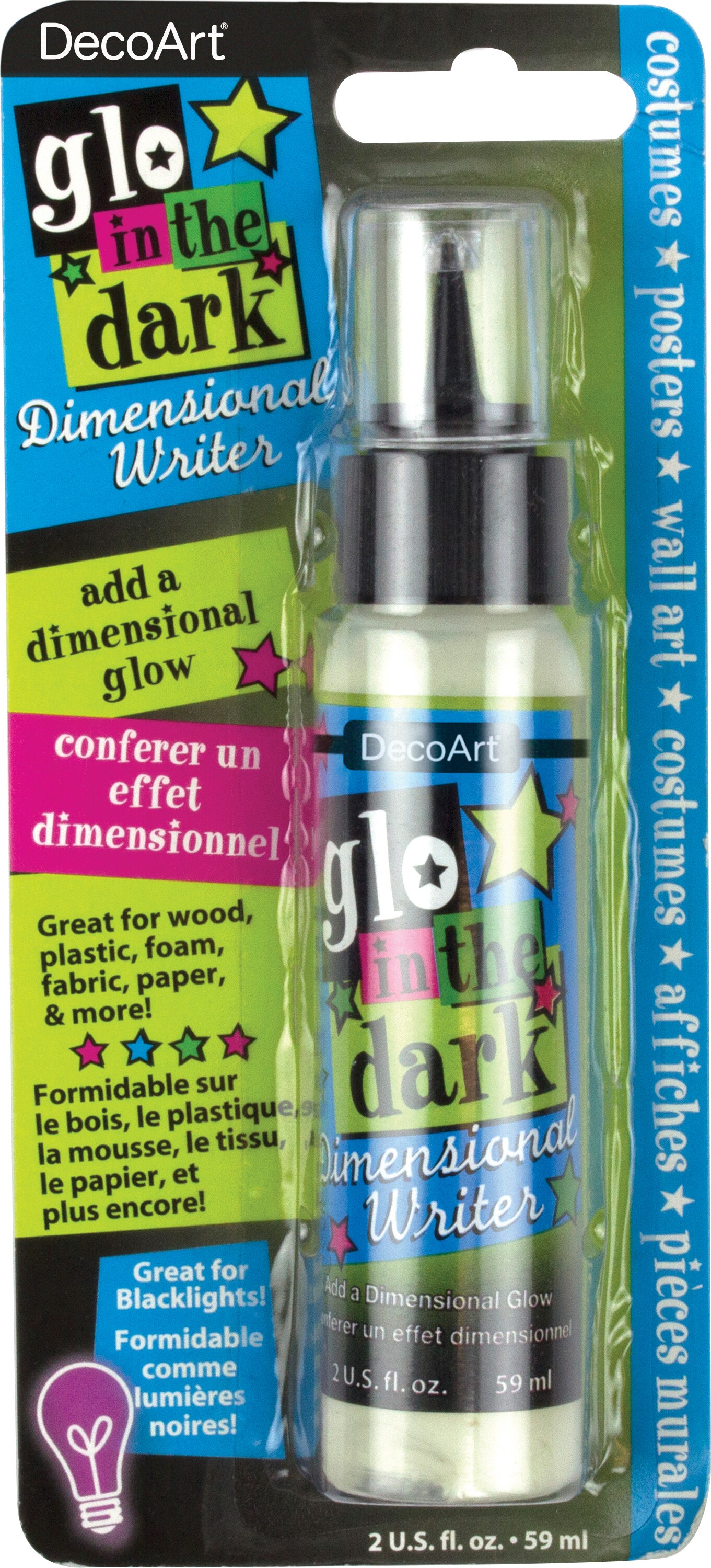 Glo-In-The-Dark Dimensional Paint Writer 2oz-2oz | Michaels